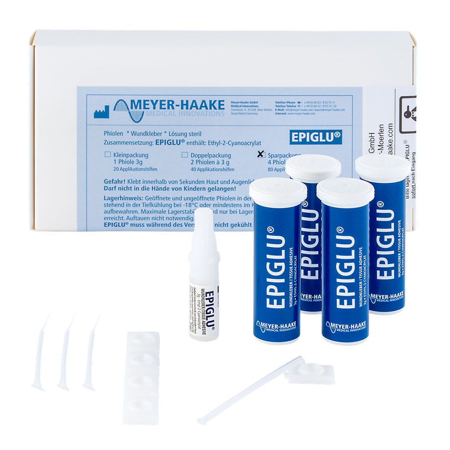EPIGLU Wundkleber 3 g Phiole, mit Riegel