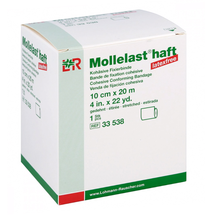 Mollelast® haft latexfreie Fixierbinde, weiß, verschiedene Größen und ...