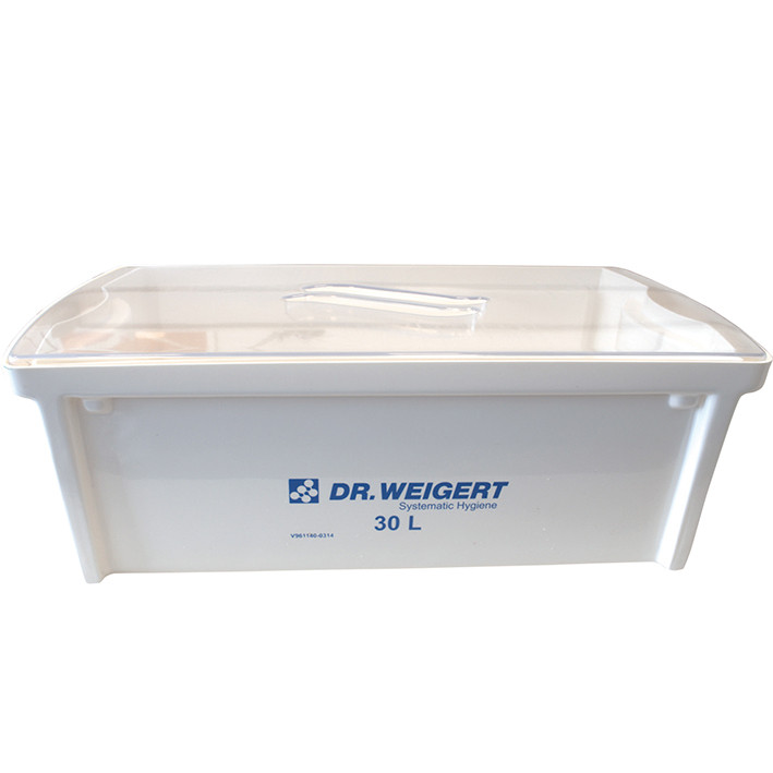 Dr. Weigert Instrumentenwanne, mit Siebeinsatz und Deckel, verschiedene ...