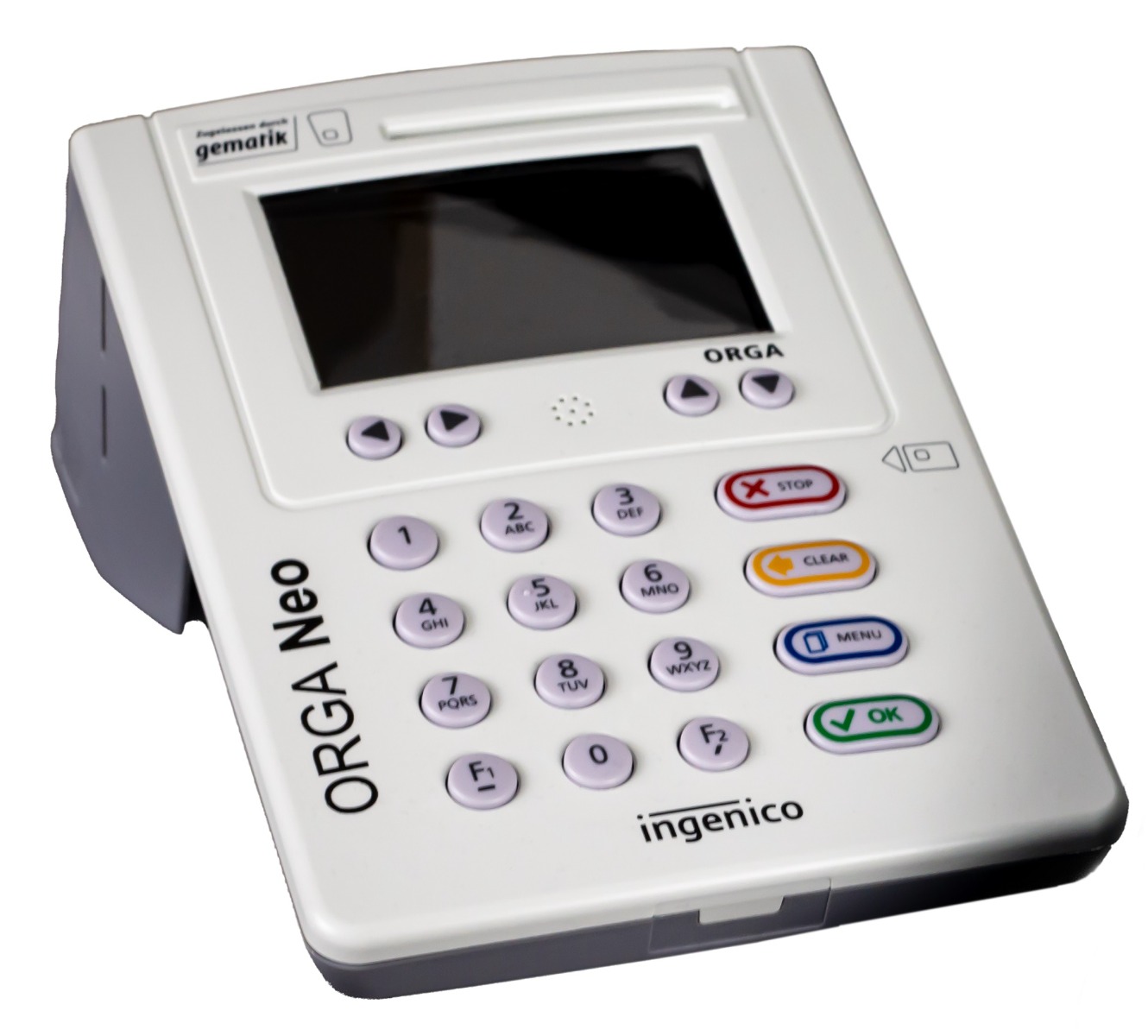 ORGA Neo "Classic" stationäres eHealth Kartenlesegerät inkl. gSMC-KT G2.1 Karte
