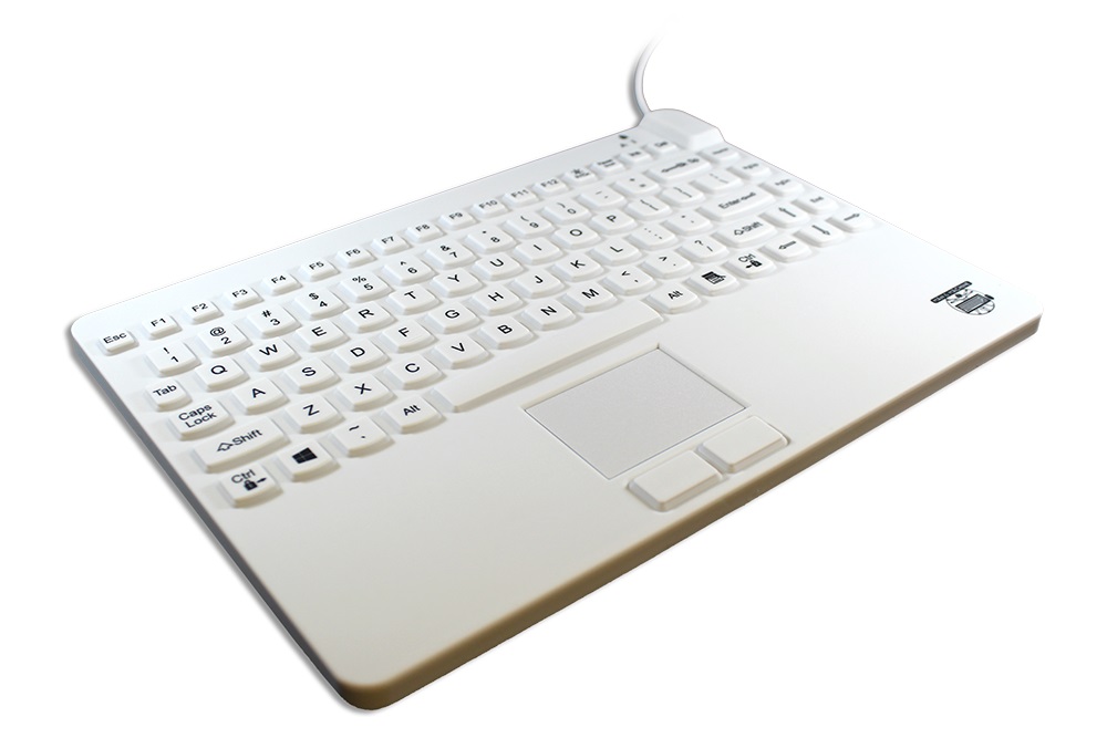 Hygienetastatur Slim Cool + mit Touchpad, verschiedene Farben