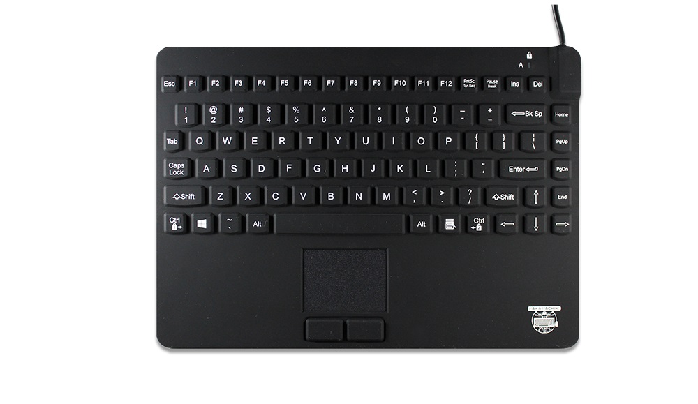 Hygienetastatur Slim Cool + mit Touchpad, verschiedene Farben