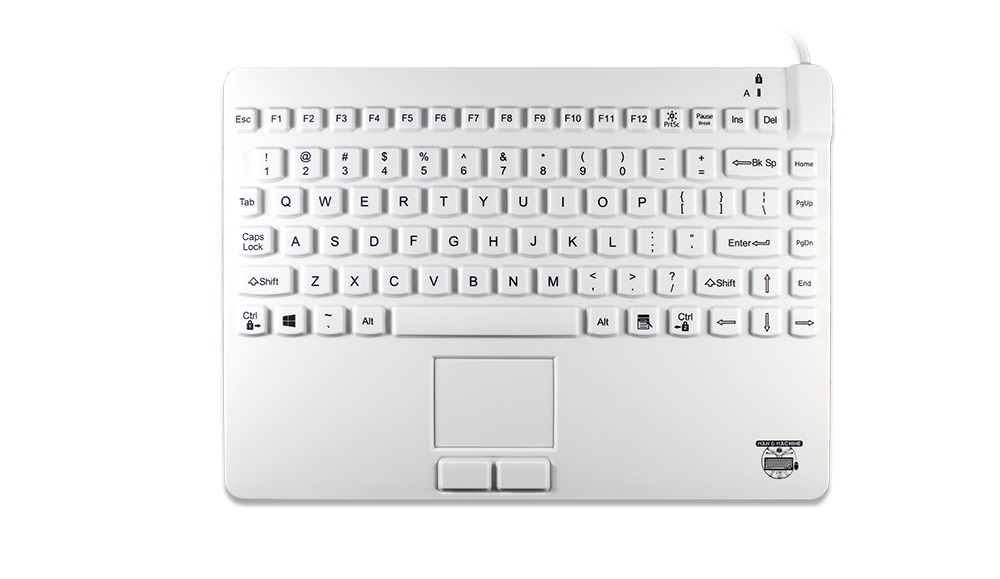 Hygienetastatur Slim Cool + mit Touchpad, verschiedene Farben