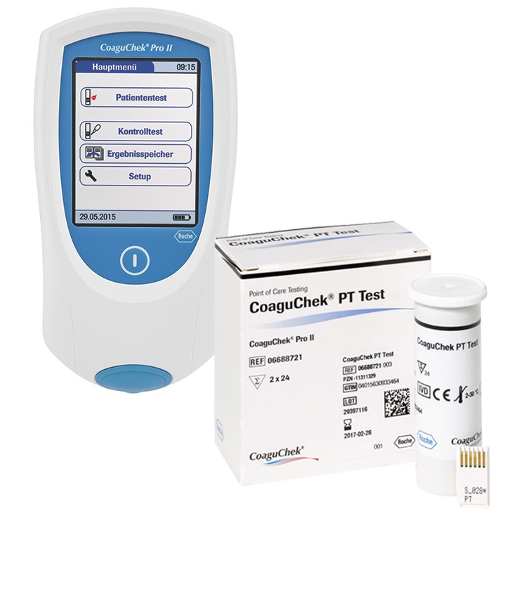 CoaguChek® Pro II System Set, verschiedene Ausführungen